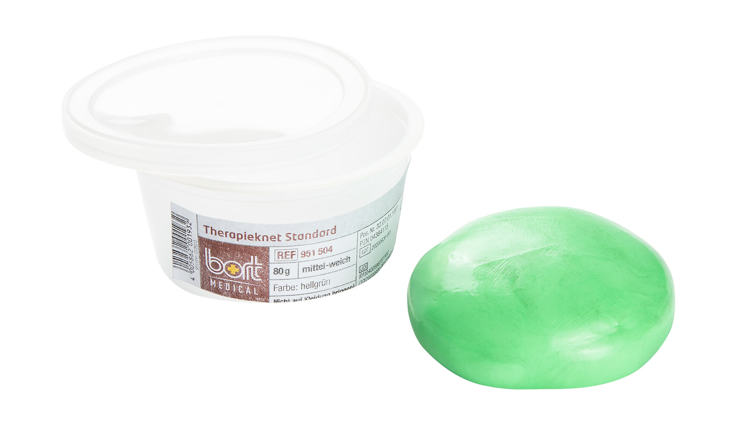 BORT Therapieknet Standard mittelweich, hellgrün | Dusyma