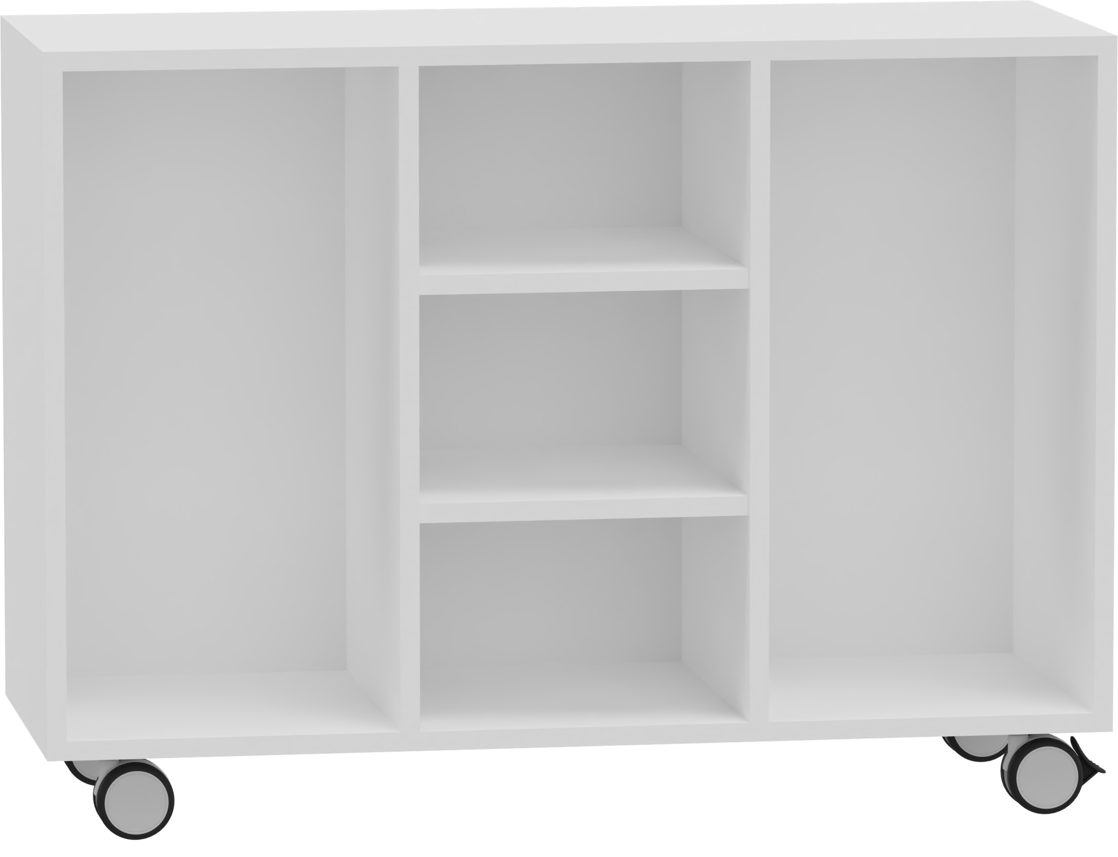 Regal für Gratnell´s Kästen auf Rollen, Breite 104,8 cm