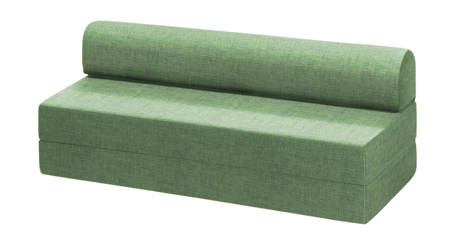 Klapp-Couch NEW LIFE EVOLUTION hellgrün | Dusyma